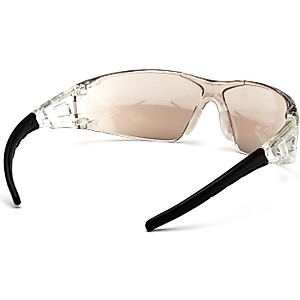 Pyramex Fyxate Safety Glasses, Indoor/Outdoor Mirror Lens