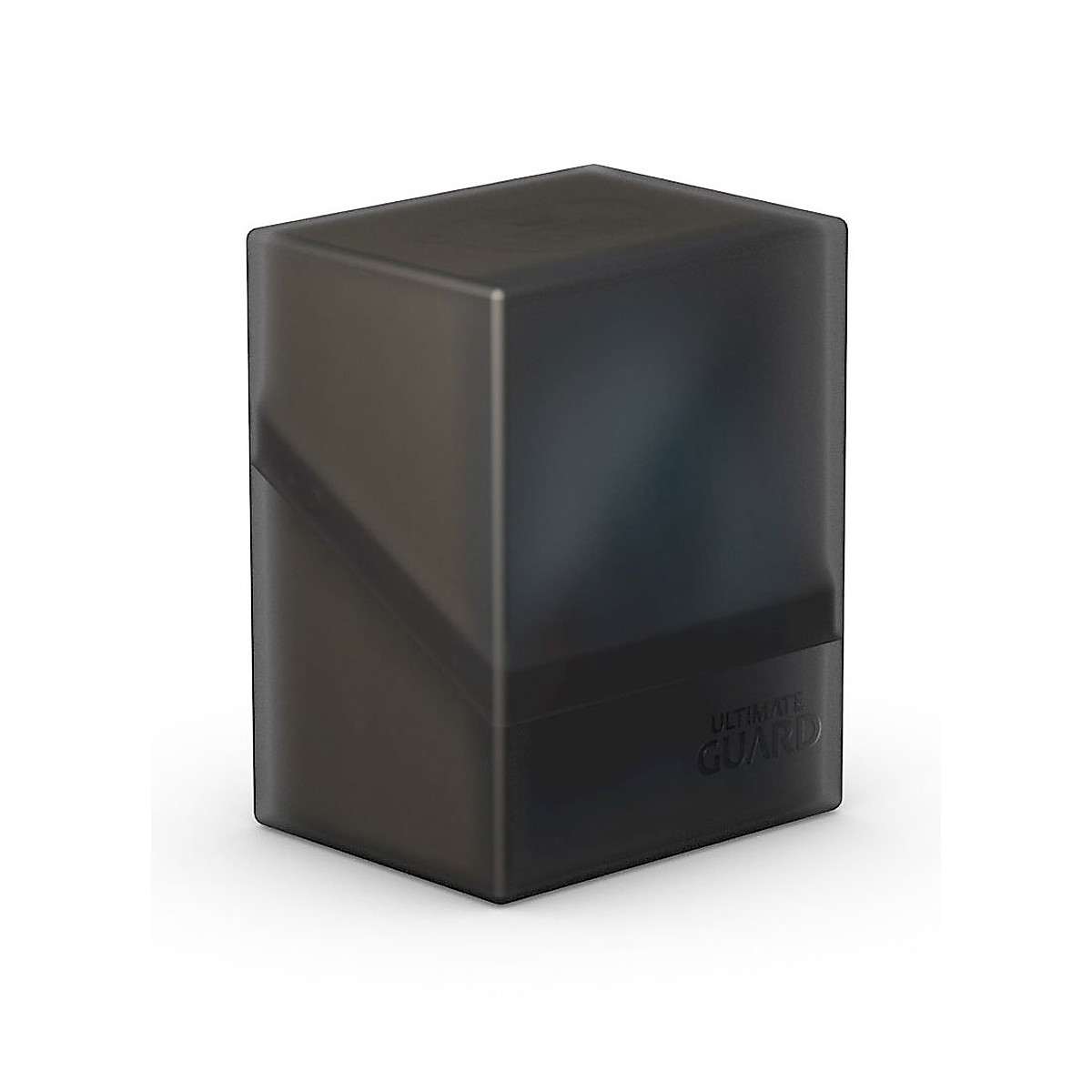 Ultimate Guard Boulder 80+, Deck Case for 80 Double-Sleeved TCG Cards, Onyx, Secure & Durable Storage for Trading Card Games, Soft-Touch Finish