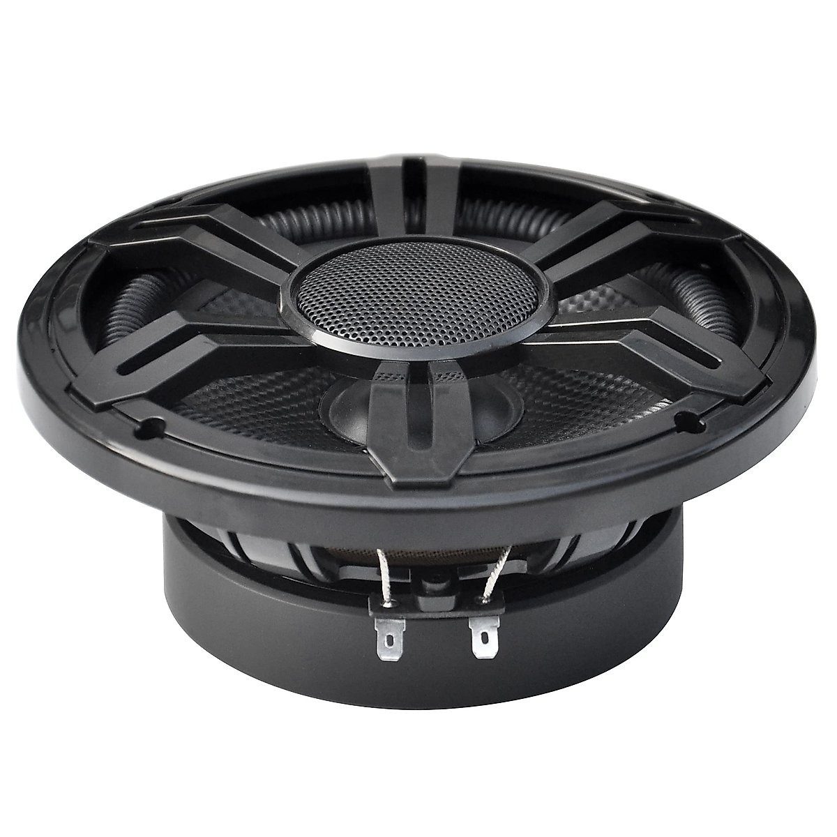 PyleUsa 6.5'' Single Voice Coil Car Subwoofer - 150 Watts at 4-Ohm Car Audio Powered Subwoofer, Paper Cone with Cloth Edge, Designed for Custom Audio Car, Truck, Mobile Vehicle Applications - PLMG65