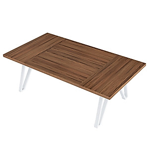 Tribesigns 6FT Conference Table, 70 in Meeting Table, Long Seminar Table for Meeting Room, Rectangular Modular Conference Room Table, Large Computer Table for Office, Boardroom.