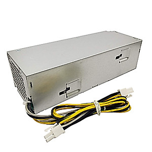Ratuforez New 240W Power Supply for Dell Optiplex 3050 5050 7050 Mini Tower L240ES-00 H240ES-02 HU240AS-02 H240NM-00 H240NM-02 HU240AS-00 P/N:J61WF DK87P F484X DW3M7 HT04K
