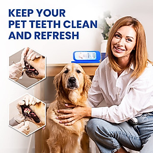 Dental Hygiene Kit - Calculus & Plaque Remover Dental Tool Set - Stainless Steel Tarter Scraper, Tooth Pick, and Mouth Mirror - Dentist Instrument Set for Teeth Cleaning (Blue)