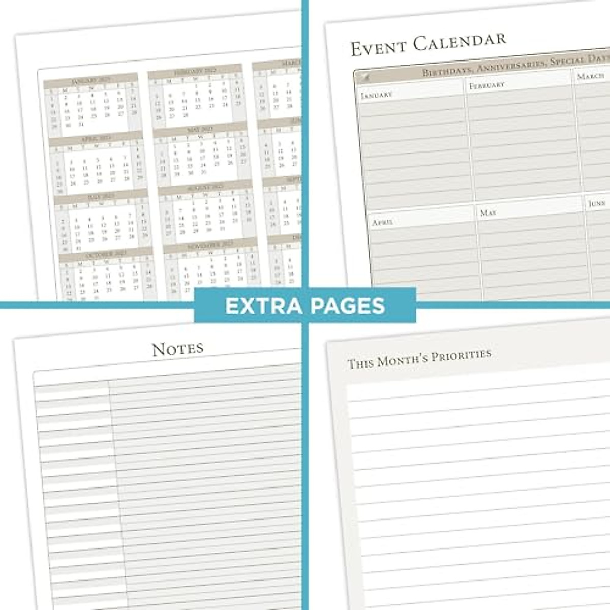 AT-A-GLANCE 2022 Daily Planner Refill by AT-A-GLANCE, 12010 Day-Timer, 5-1/2" x 8-1/2", Size 4, Desk Size, One Page per Day, Loose-Leaf (481-125)
