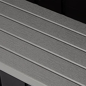 Leisure Accents Deluxe Spa Step, 36 Inches Long, Gray/ Black