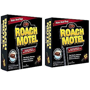 Black Flag Roach Motel Insect Trap(2 Packs 4 Traps)