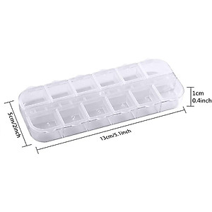 5D Diamond Painting Beads, 6 Shades of Purple and Yellow in 12 Grid Storage Container, 4800pcs Replacement Dots, 12 Vibrant DMC Colors for Your DIY Diamond Painting or Nail Art, DMC Purple&Yellow