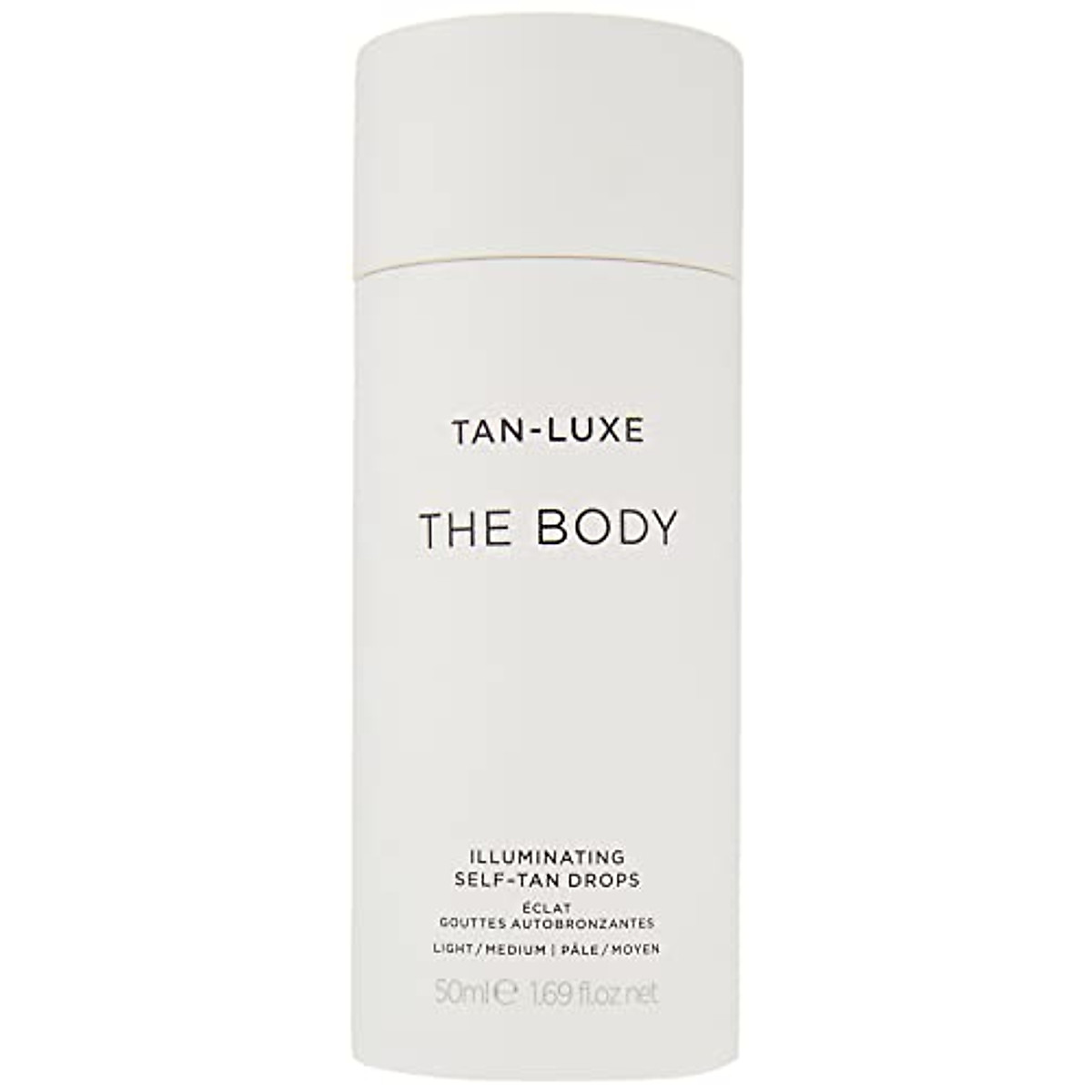 TAN-LUXE The Body - Illuminating Self-Tan Drops, 50ml - Cruelty & Toxin Free - Light/Medium