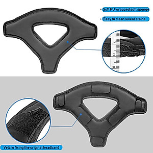 HIJIAO accessories for Oculus Quest VR, including: hard case (black), Silicone Controller Grip Skin (gray), Silicone Knuckle Strap (gray), Silicone Cover (black), Head Strap Pad for Oculus Quest Heads