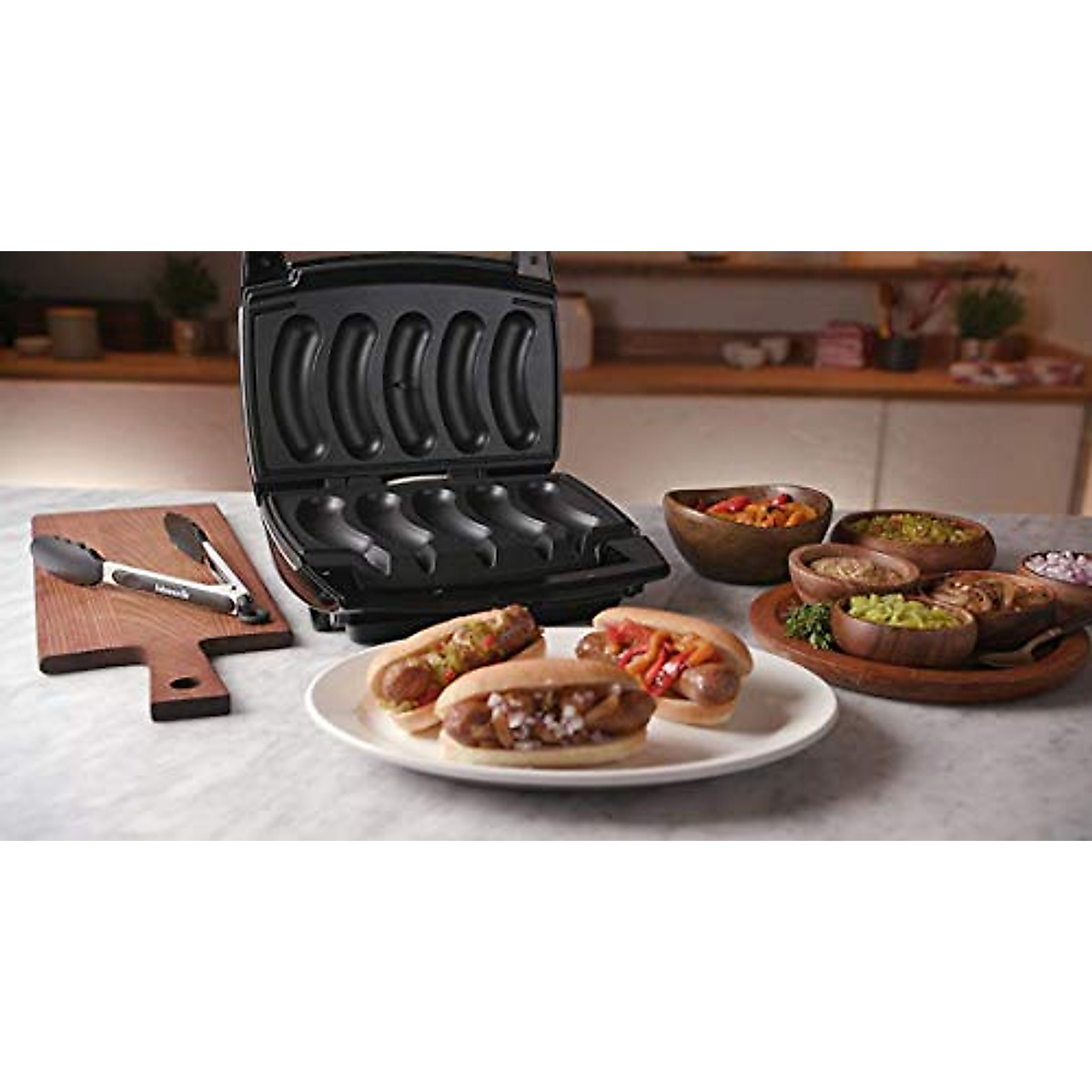 Johnsonville Sizzling Sausage Electric Indoor Grill