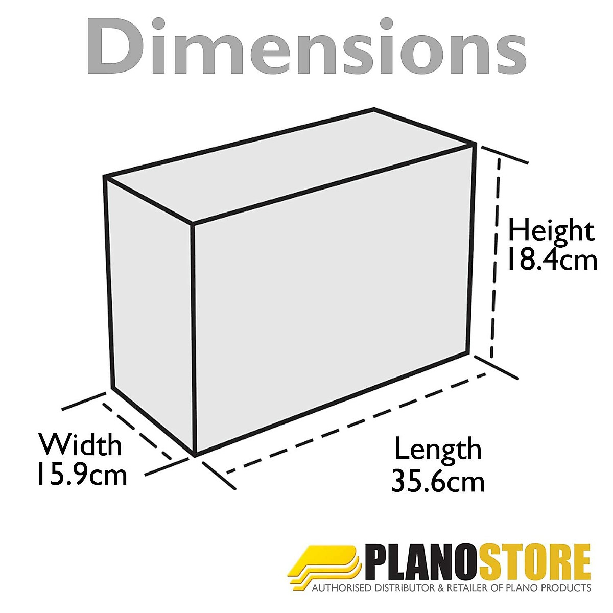 Plano EDGE Premium Spinnerbait Tackle Utility Box, Clear and Yellow, Rust-Resistant Storage, Waterproof Tackle Tray Organizer for Buzz Baits, Swimbaits, and Crankbaits