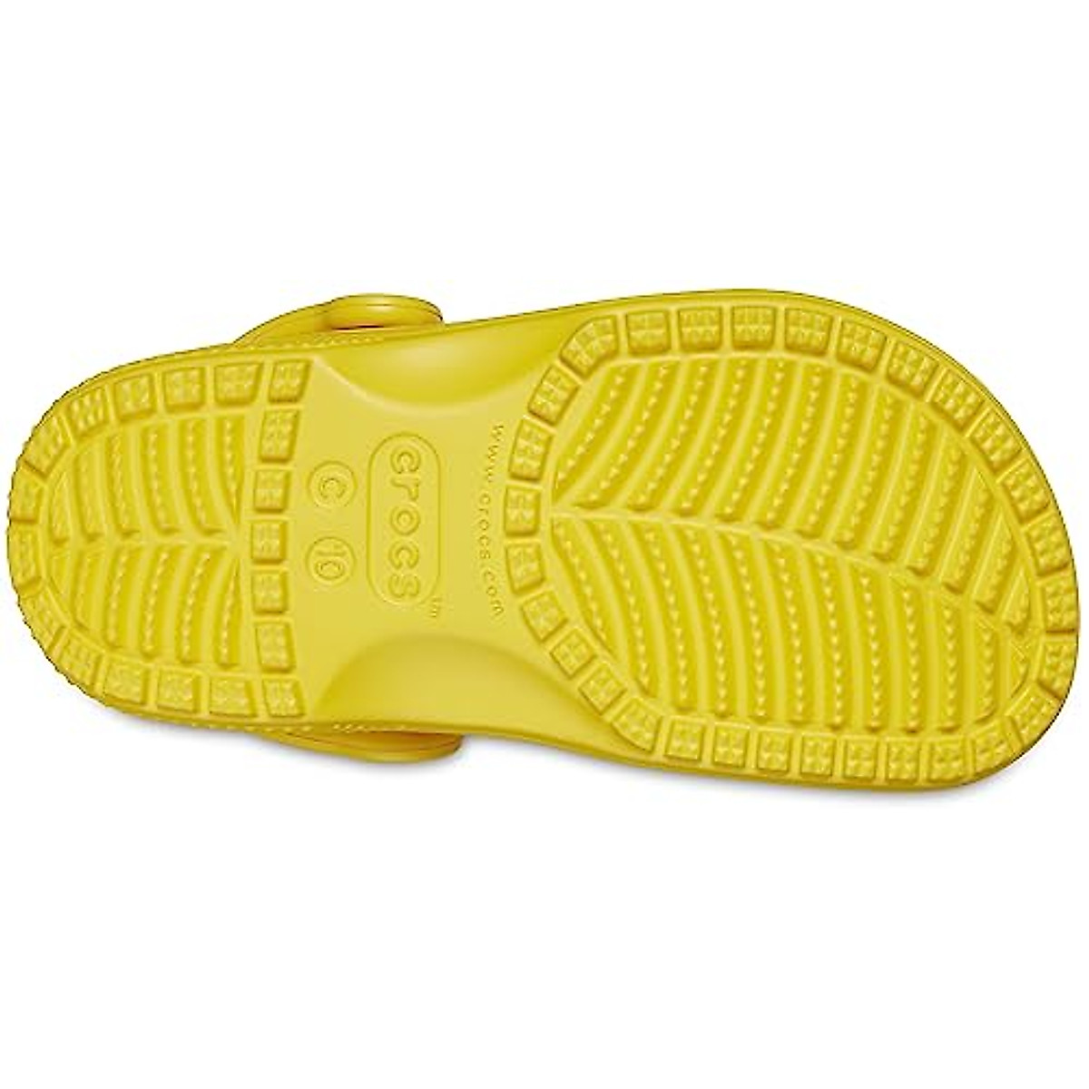 Crocs Classic Clogs, Sunflower, 6 US Unisex Big Kid