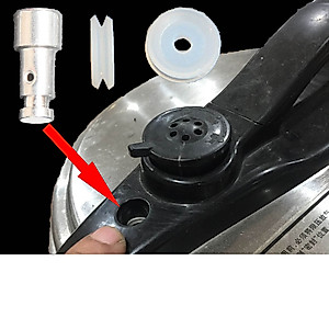 TamBee 8 Quart Pressure Cooker Silicone Sealing Ring Rubber Gasket Set Universal Replacement Floater and Sealer for Power Pressure Cookers Set of 9