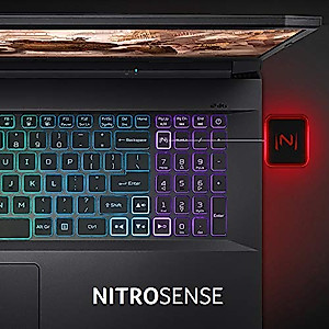 Acer Nitro 5 AN517-41-R0RZ Gaming Laptop, AMD Ryzen 7 5800H (8-Core) | NVIDIA GeForce RTX 3060 Laptop GPU | 17.3" FHD 144Hz IPS Display | 16GB DDR4 | 1TB NVMe SSD | WiFi 6 | RGB Backlit Keyboard
