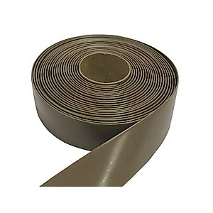 1.5" Wide Vinyl Strap for Patio Pool Lawn Garden Furniture (45' Roll) Make Your Own Replacement Straps. Plus - 50 Free Fasteners! (232 Adobe)
