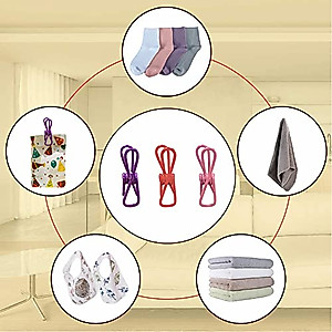 60 Pcs Utility Chip Clips for Chip Bag Food Towel Mini Clothes Pins for Gripstic Photos Pictures Papers and Package Bags