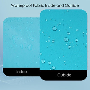 idee-home Chaise Lounge Cushions Outdoor, Lounge Chair Cushions for Outdoor Furniture Thick Comfortable Water Resistant Lounge Patio Replacement Cushion 72in.L x 21in.W x 3in.T