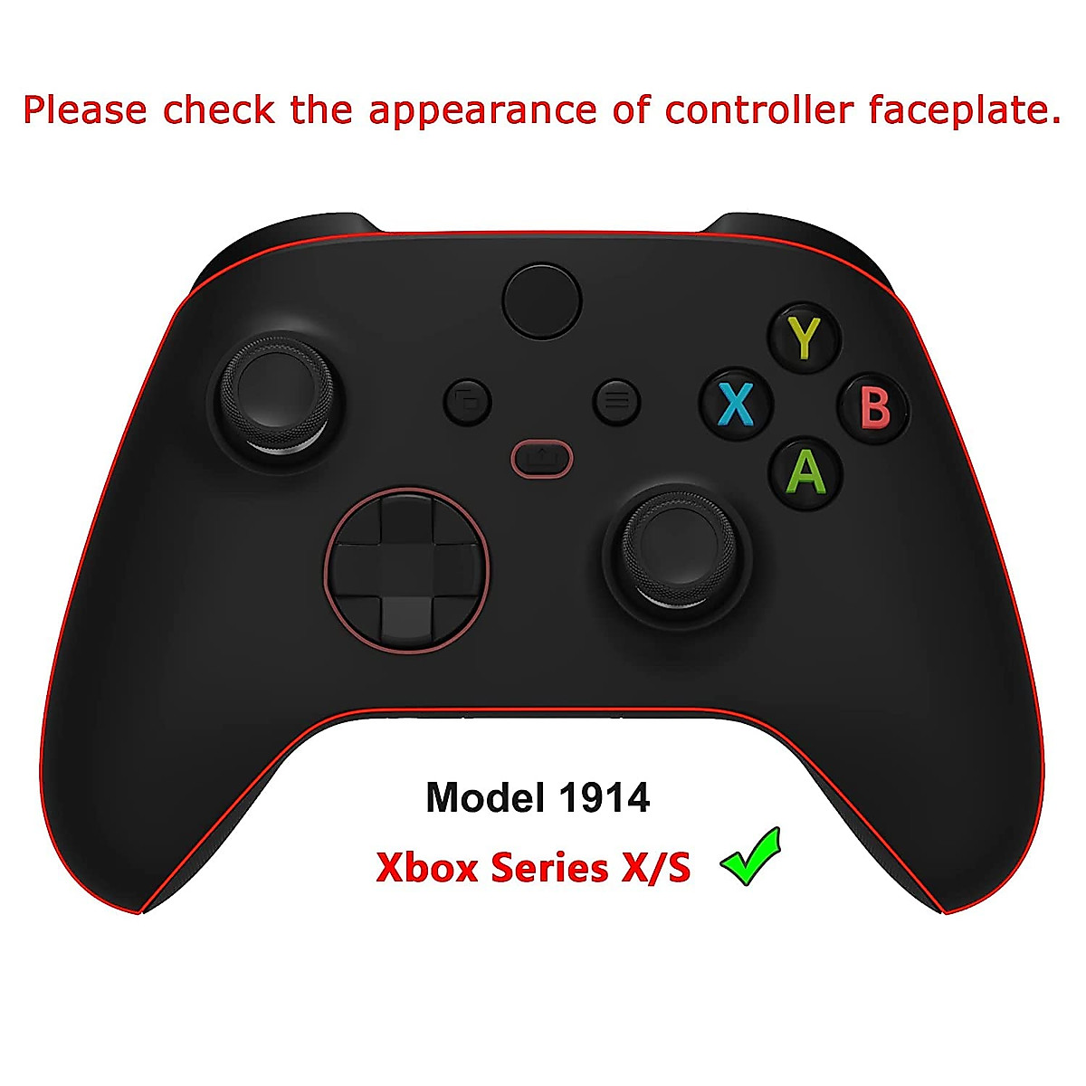 eXtremeRate VICTOR X Remap Kit for Xbox Series X/S Controller, 6 Profiles & Black Redesigned Back Shell & Side Rails & 4 Back Buttons for Xbox Core Wireless Controller - Controller NOT Included