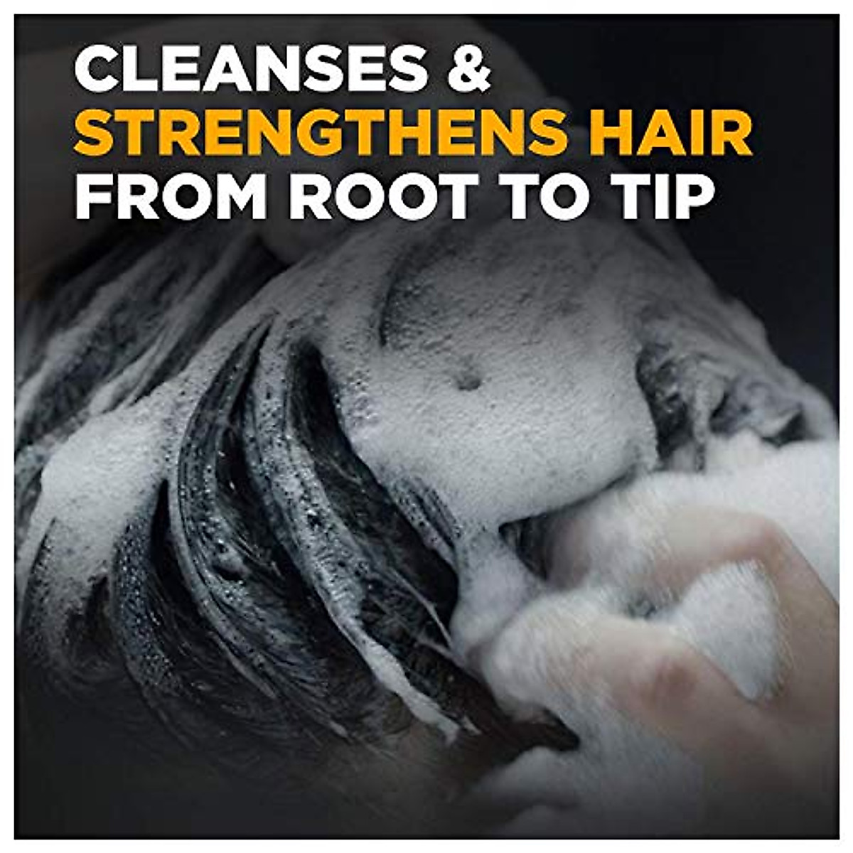 Dove Men+Care Fortifying 2 in 1 Shampoo and Conditioner for a Deep Clean and Fortified Hair Thick and Strong with Caffeine Strengthens and Nourishes Thinning Hair, Gray, 20.4 Fl Oz