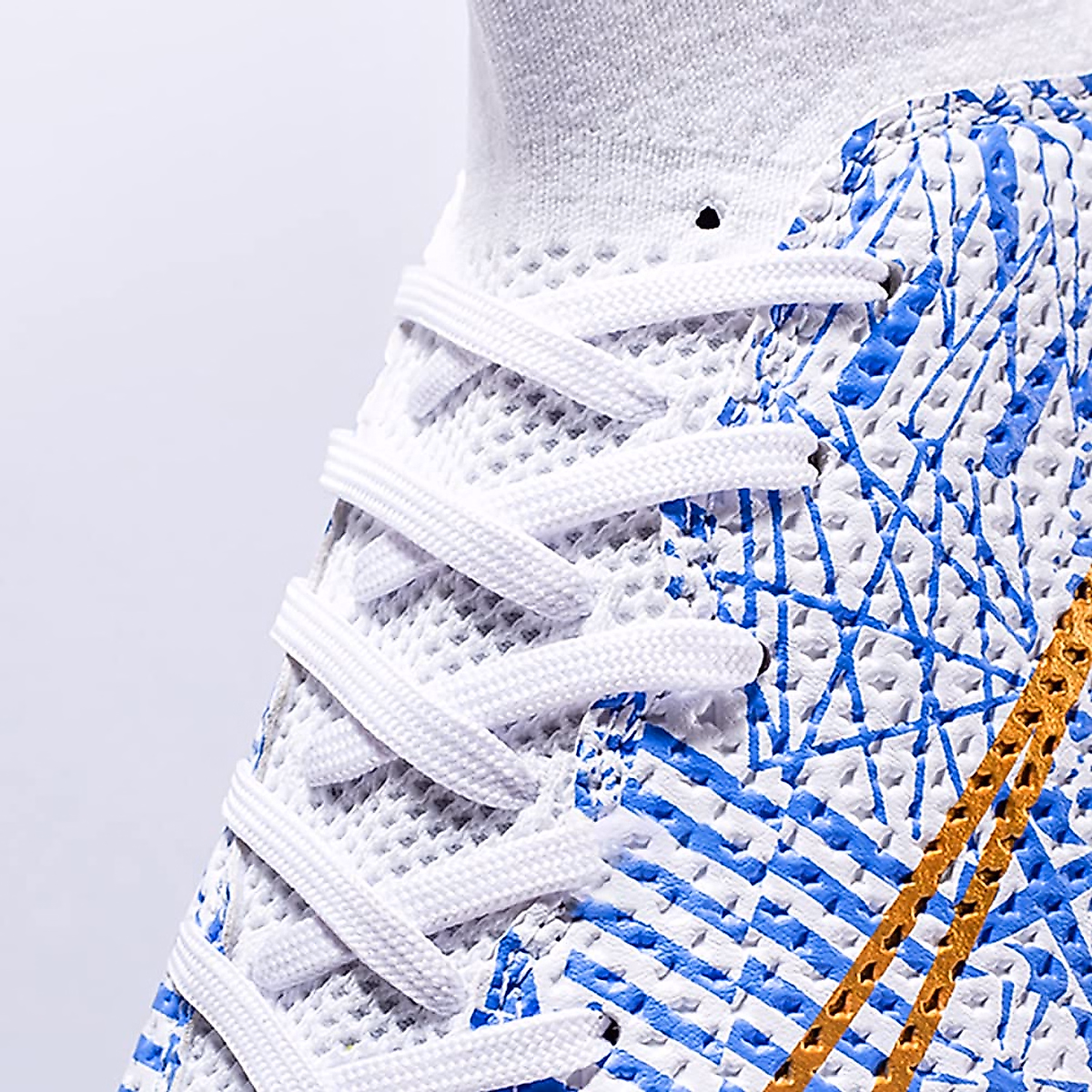 ailishabroy Men's Women's Firm Ground Soccer Cleats Outdoor Indoor Boys Girls Football Training Sneakers