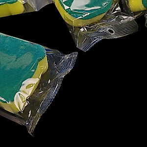 Kheoxusa Sponge Individually Wrapped,30 Pack Individually Wrapped Sponges-Hippo