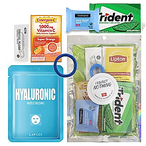 JSEVEN Party Kit Supplies, Bags, Kits, Items, Bachelorette Party Favors, Decorations, Gifts for Party, Welcome Kit Supplies, Bridesmaid Gifts, Emergency Kit, Bachelorette Party Helper Kit (5-Pack)