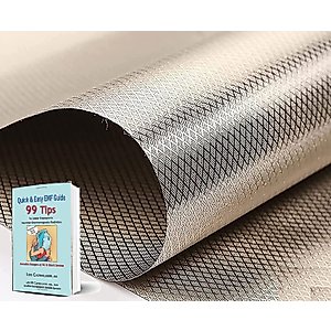 Faraday Fabric 44'' x 36'' Emf Protection Fabric, Military Grade RFID Shielding Fabric Signal Blocking Material 1 Yard, EMF Shielding, Cell Phone Signal Blocking, Bluetooth Block. 5G Shielding Fabric