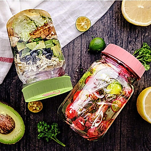 Mason Jar Lids,Regular mouth canning lids,Plastic Regular Mouth Mason Canning Lids with Straw Hole/Plastic Straws/Silicone Stoppers/Silicone Rings/Cleaning Brush,Decorative Mason Jars Caps (26 Pack)