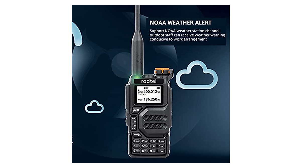 Radtel RT-590 Tri-Band Radio – Versatile 2-Way Radio with NOAA Alerts