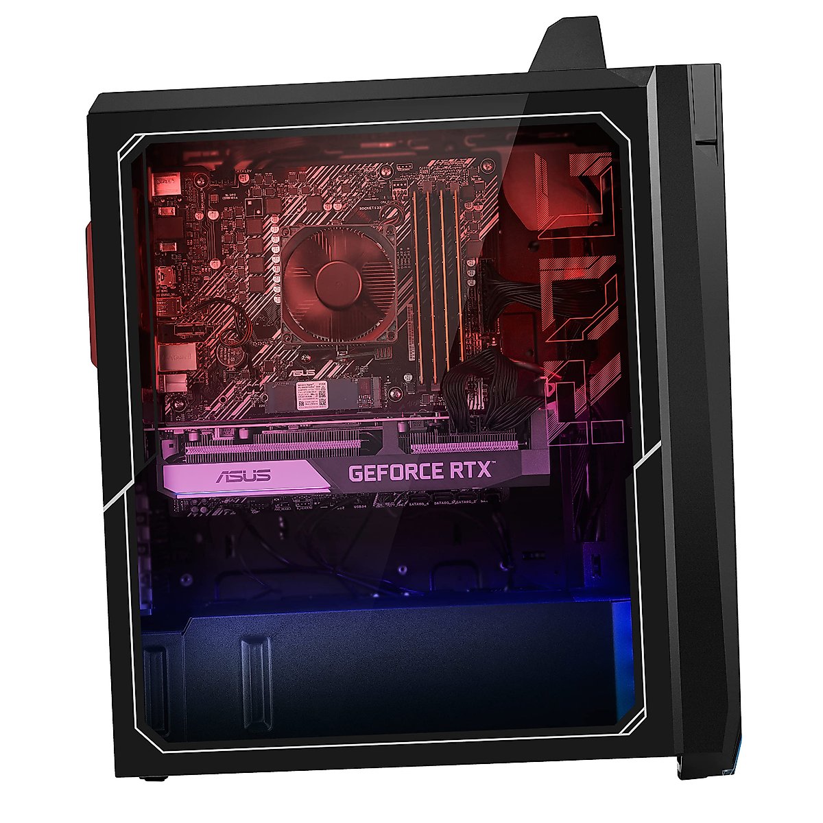 ROG Strix GA15 Gaming Desktop PC, AMD Ryzen 5 5600X, NVIDIA GeForce RTX 3070, 16GB DDR4 RAM, 512GB SSD, Wi-Fi 6, Windows 10 Home, GA15DK-DB574
