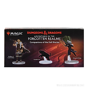 WizKids Magic: The Gathering Miniatures: Adventures in The Forgotten Realms - Companions of The Hall Starter