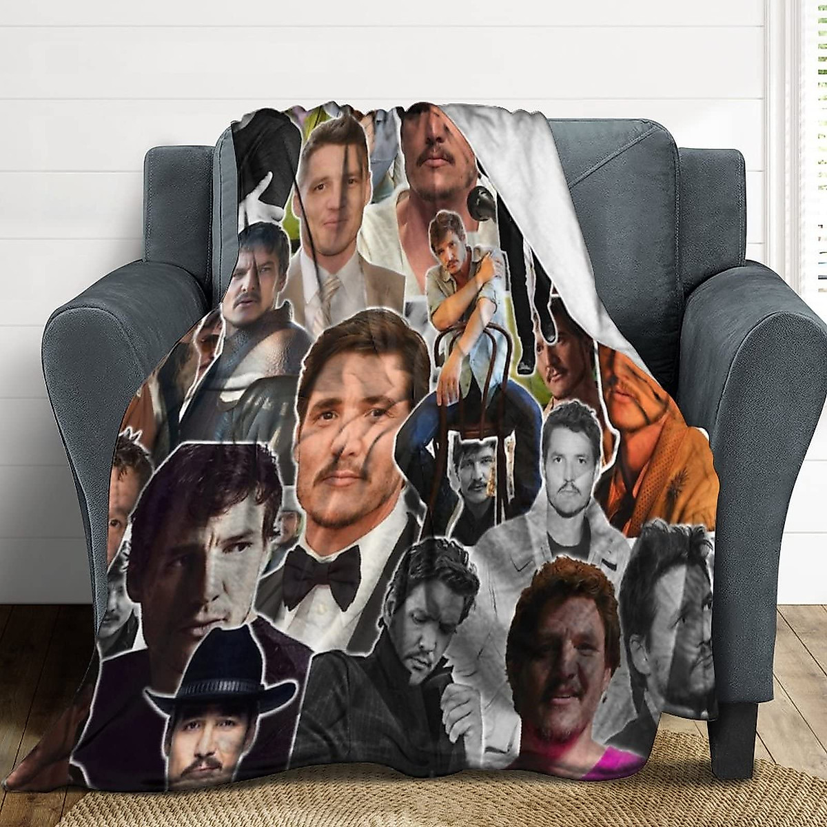 Ultra-Soft Fleece Throw Blanket 3D Fashion Print Pascal Bed Blanket for Couch Sofa Warm Bed Throw Blanket 50"x40"