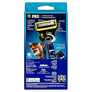 Gillette ProGlide Shield Men’s Razor Handle + 1 Blade Refill, Shields Against Skin Irritation (Packaging May Vary)