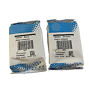 A Set （Black & Tri-Color） X4E75A M0H50AA Print Head GT53 printhead for HP 517, 514, 532, 617, 515, 508, 510, 511, 518, 519, 531, 538, 610, 618 Printers