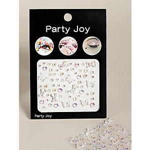 WUIOS Face Gems Stick on Eyes Face Body Rhinestones for Women Body Face Eyes Gems Crystals Rhinestone Gems Stickers for Face Eye Makeup Taylor Gems (Butterflies)