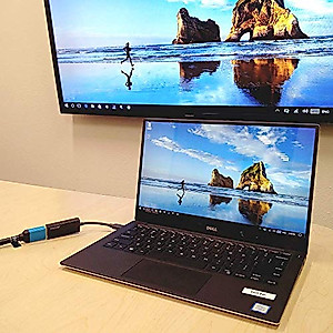 Accell USB-C to HDMI Adapter - USB 3.1 Type-C to HDMI 2.0 Active Adapter - 4K UHD @60Hz - Thunderbolt 3 compatible supporting DisplayPort Alt Mode