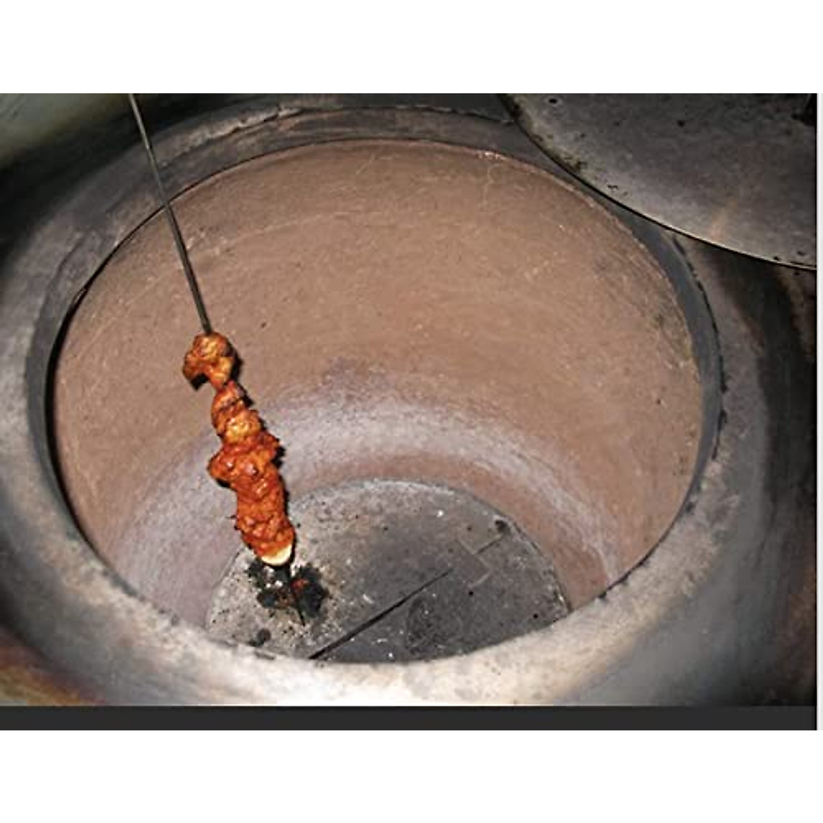 Metal Skewers, 39" in length BBQ/ Tandoor 6 mm thickness : Mild Steel (Pack of 4)