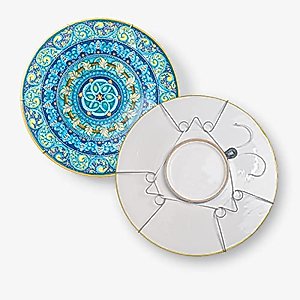 Display Buddie Large Adjustable Plate Hanger for Round Plates, Platters, Bowls & Other Objects 14-22" Diameter and up to 10 lbs. …