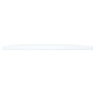 KTHLBRH (Fast Delivery) Can be Used with Floating Shelf Shelf Bracket, Floating Shelves Shelf Brackets, Industrial Pipe Shelf DIY Bookshelf Bookshelf Boards 4 pcs White 39.4"x15.7"x0.6" Chipboard