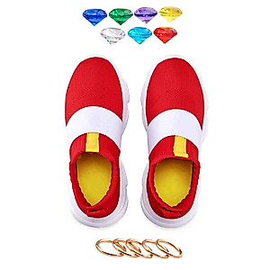 Shoes for Boys Girls Kids Children Red Running Walking Sneakers Tennis Shoes Birthday Party Gift