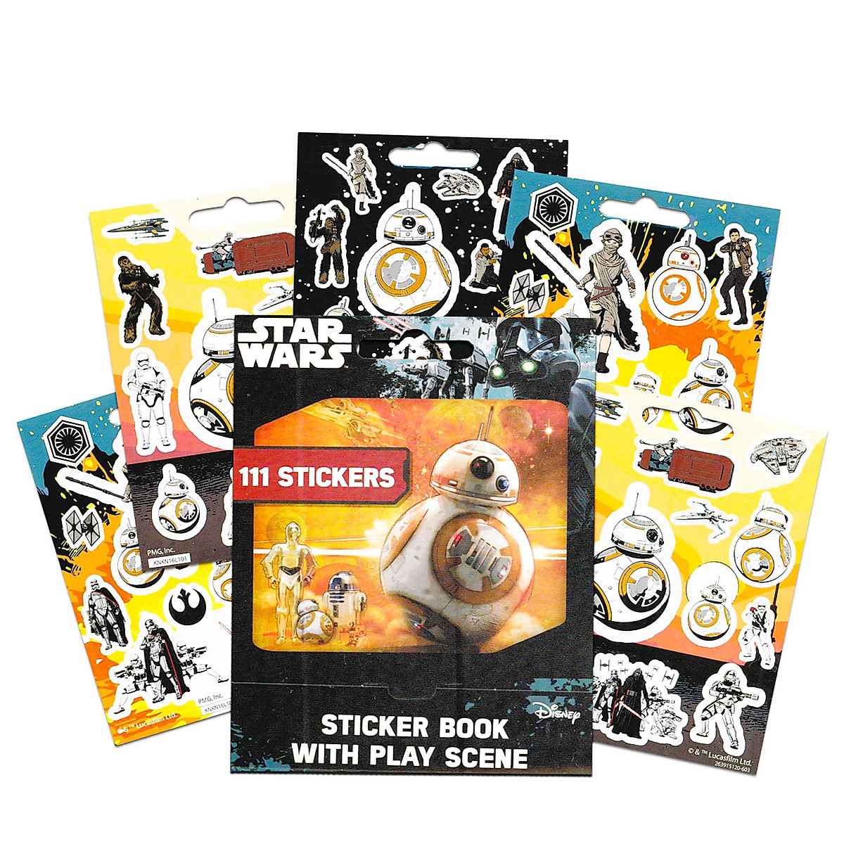 Classic Disney Star Wars Birthday Party Supplies Pack | 50+ Pc Star Wars Bundle with Party Plates, Loot Bags, Party Hats, Napkins and More (Star Wars Party Decor and Favors)