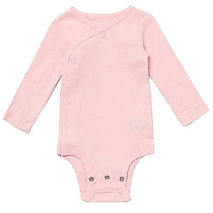 Star Wars Newborn Baby Girls Short Sleeve Baby Bodysuit Gray 0-3 Months