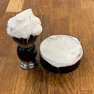 MNSC Bay Rum Artisan Small Batch Shave Soap for a Naturally Better Shave - Smooth Shave, Hypoallergenic, Prevent Nicks, Cuts, and Razor Burn, Handcrafted in USA, All-Natural, Plant-Derived