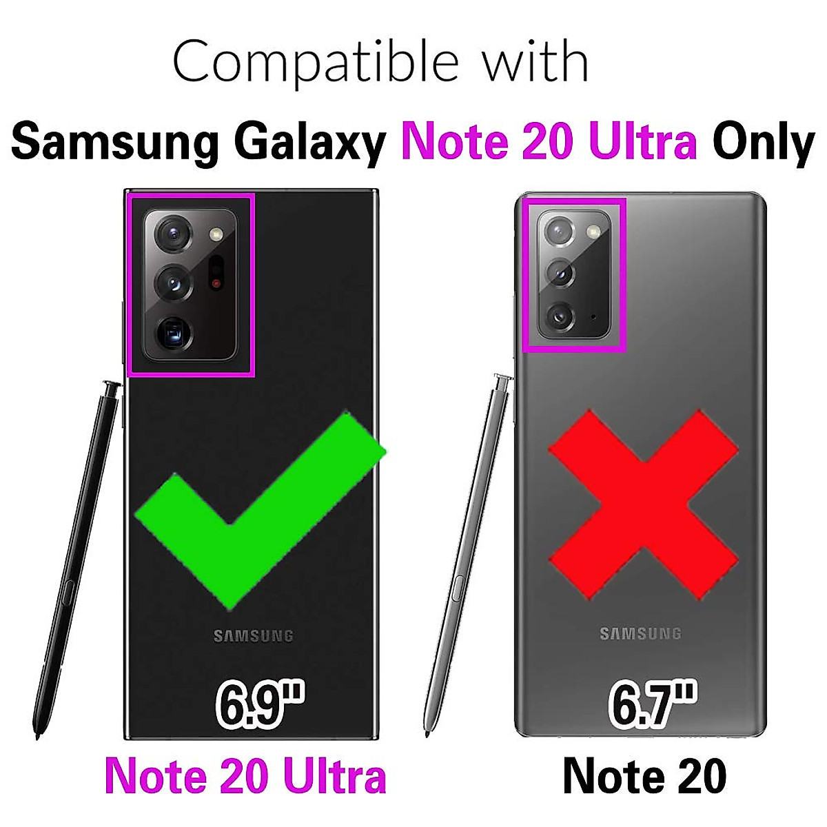 Phone Case for Samsung Galaxy Note 20 Ultra Glaxay Note20 Plus 5G Wallet Cover with Screen Protector Card Holder Flip Wrist Strap Cell Gaxaly Notes 20Ultra Note20+ U + 20+ Twenty Not S20 Rose Gold