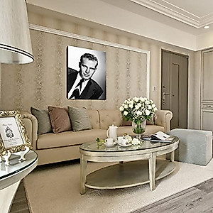 CHARLTON HESTON Canvas Prints Poster Wall Art For Home Office Decorations With Framed 10"x8"