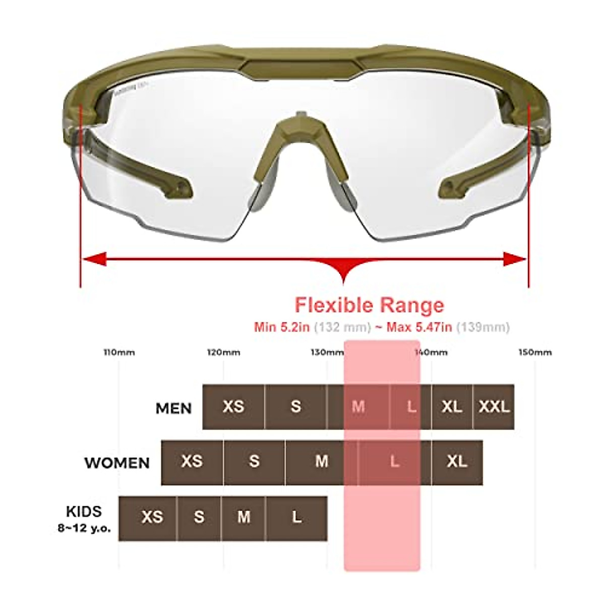 HUNTERSKY HTS ballistic Glasses men S57 gun safety glasses tactical glasses, eye protection for shooting range OSHA Medical Dental