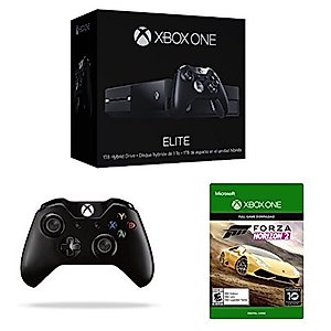 Xbox One 1TB Elite Console Bundle + Xbox One Wireless Controller + Forza Horizon 2 [Emailed Digital Code]