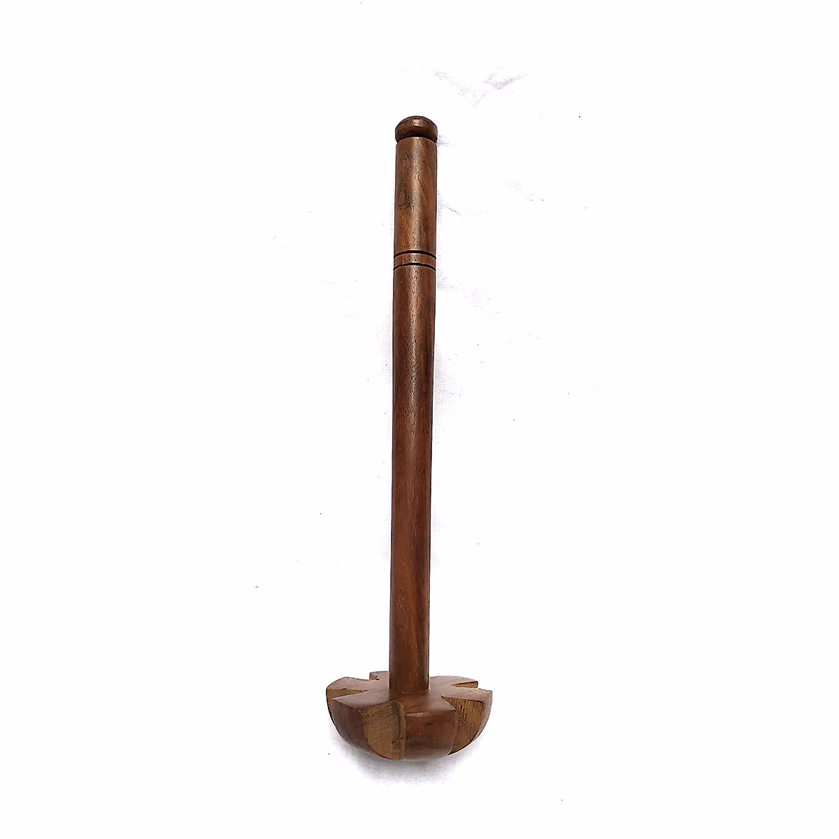 Happie Shopping Wooden mathani, Mixer,Hand Blender(saag/dal/lassi ghotni) Masher in Pure shisham Wood (Size 14 inch)