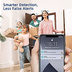 Mini Spy Camera Hidden WiFi 4K Wireless Indoor Small Nanny IP Cam Home Security Secret Tiny Surveillance Cameras with Phone App Night Vision AI Human Detection 100 Days Standby Battery Life
