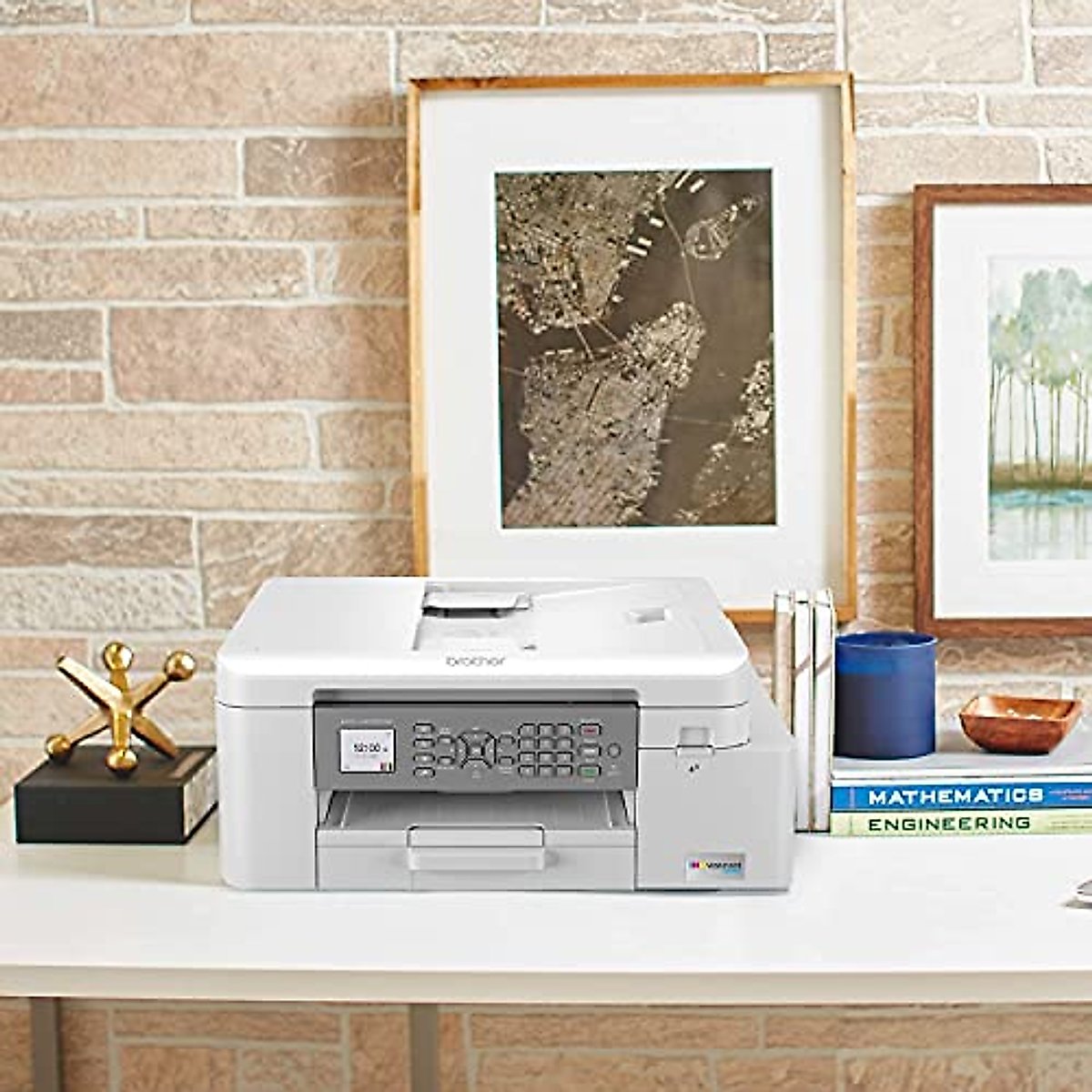 Brother MFC-J4335DW INKvestment Tank All-in-One Printer with Duplex and Wireless Printing Plus Up to 1-Year of Ink in-Box (Renewed)
