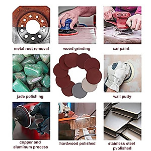 4 Inch Diamond Polishing Pads,22PCS Wet Polishing Kit with Backer Pad 50-6000 Grit Polishing Pad for Concrete Marble Stone Countertop Quartz Drill Grinder Polisher